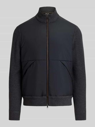 Polo Ralph Lauren Sweatjacke mit gestepptem Frontpanel