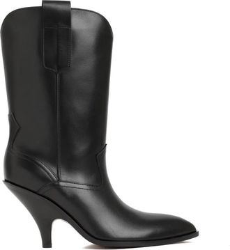 Bally Stiefel - Black Lavyn Leather Boots - Gr. 38 (EU) - in Schwarz - für Damen