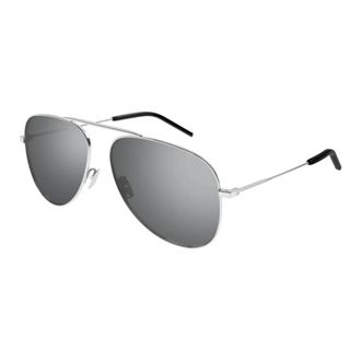 Saint Laurent Piloten-Sonnenbrille - - Accessories - unisex - Grau - 59 MM