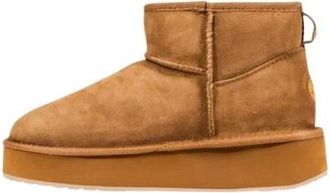 Emu Femme, Chaussures, Beige, Taille: 41 EU Bottines en cuir avec fermeture &eacute;clair lat&eacute;rale