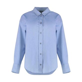 Max Mara Smmadele Baumwollhemd - - Blouses & Shirts - Damen - Blau - L