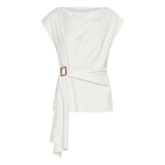 Marella Femme, Blouses et Chemises, Blanc, Taille: 36 FR Mllsupremo Blouse