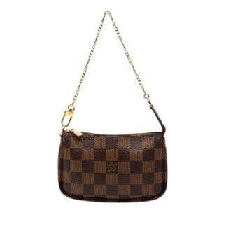 Louis Vuitton Pre-owned Mini Pochette Accessoires - Femme - Pre-owned - Brun - Taille: ONE Size