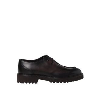 Doucal's Stringata Two-Eye Lace-Up - Homme - Chaussures - Brun - Taille: 41 1/2 EU