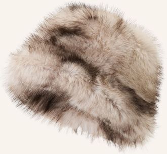 Apparis Apparis Bucket-Hat Gilly Aus Kunstfell beige