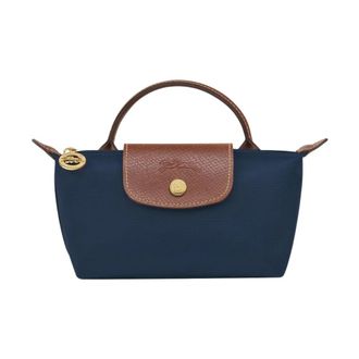 Longchamp Pochette Le Pliage Original - Femme - Sacs - Bleu - Taille: ONE Size