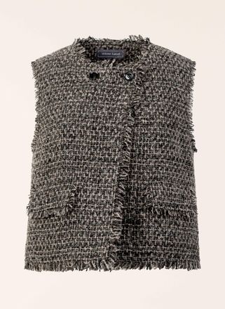 White Label Weste Boucl&eacute; Weste grau
