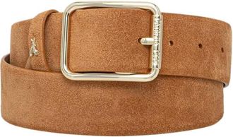 Patrizia Pepe Femme, Accessoires, Beige, Taille: S Suede Belt