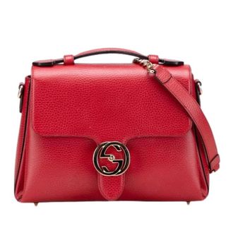 Gucci Sac bandouli&egrave;re vintage Pre-owned - Femme - Pre-owned - Rouge - Taille: ONE Size
