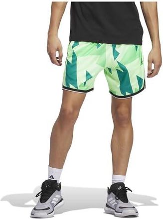 adidas Mens Short Crazy Lite, Green Spark/Black, L 13 CM