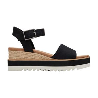 Toms Schwarz Stilvoll - - Shoes - Damen - Schwarzk - 37 EU