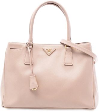 Prada Hobo Bags - Medium Saffiano Lux Galleria Tote - Gr. unisize - in Gold - f&uuml;r Damen