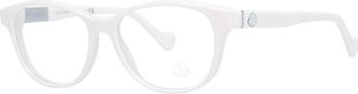 Moncler Cremefarbene Butterfly Optische Rahmen - - Accessories - Damen - Beige - ONE SIZE