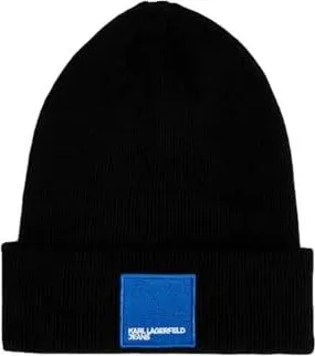 Karl Lagerfeld Karl Lagerfeld Jeans, Femme, Coffret Cadeau Bonnet/&Eacute;charpe, Noir, One size