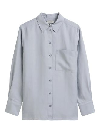 Marc O'Polo chemise &agrave; poches poitrine - Bleu