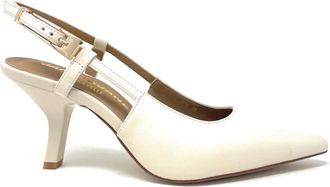 Janet & Janet Femme, Chaussures, Beige, Taille: 40 EU Escarpin Slingback