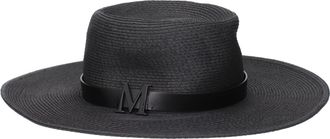 Max Mara Chapeau Musette Femme Tissu En Papier Noir
