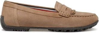 Geox Moccasin D Kosmopolis + Grip Moccasin pour Femme, Boue, 35 EU