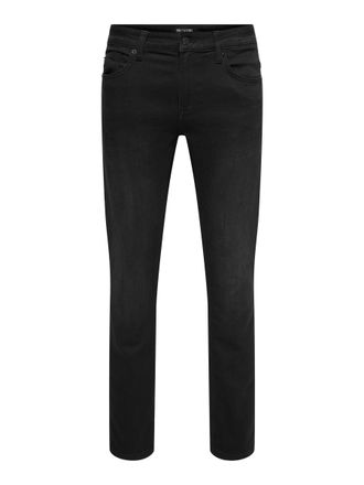 Only & Sons Male Slim Fit Jeans ONSLOOM Mid Rise Slim Fit Jeans