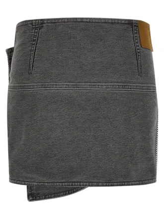 Haikure May Denim Shorts - Black
