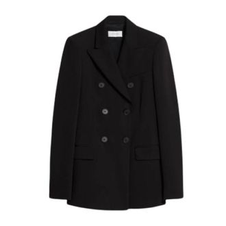Sportmax Frizzo Jersey Jacke - - Jackets - Damen - Schwarzk - S
