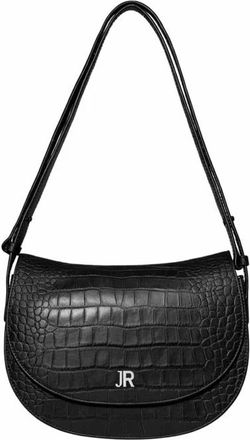 John Richmond Femme, Sacs, Noir, Taille: ONE Size Sac bandouli&egrave;re effet croco