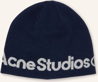 Acne Studios M&uuml;tze blau