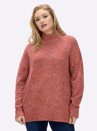 Sheego Strickpullover Pullover Langarm Jersey