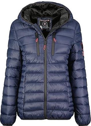 Geographical Norway Alaric Lady - Doudoune Femme Capuche - Parka Chaude Matelassee Automne Hiver - Veste Manteau Chaud - Blouson Ski Coupe Vent Manches Longues Rembourrag