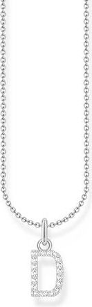 Thomas Sabo Collier lettre D en argent sterling 925 avec zircone KE2243-051-14