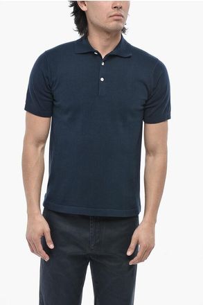 Beams Plus Solid Cotton Polo Shirt size S