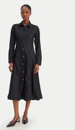 Tommy Hilfiger Jeanskleid WW0WW48520 Dunkelblau Regular Fit