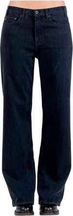 AG - Adriano Goldschmied Femme, Jeans, Noir, Taille: W29 Nouveau Jean Large Baggy