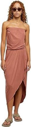 Urban Classics Femme Ladies Viscose Bandeau Dress T-Shirt, Terracotta, XL EU