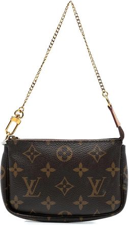 Louis Vuitton Crossbody Bags - Monogram Mini Pochette Accessoires - Gr. unisize - in Braun - für Damen