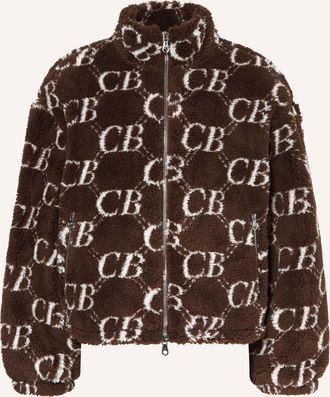 Cole Buxton Cole Buxton Teddyfell-Jacke braun