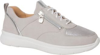 Ganter Damen KIRA Sneaker, lightgrey, 43 EU X-Weit