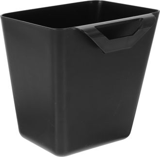 BESPORTBLE Lochwand Aufbewahrungsbeh&auml;lter aus Edelstahl mit Haken Stabiler Aufbewahrungskorb f&uuml;r B&uuml;cherregale und Schr&auml;nke Praktischer Organizer f&uuml;r Kleine Gegen