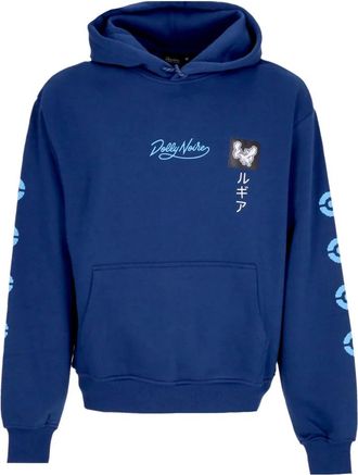 Dolly Noire Homme, Sweatshirts et sweats &agrave; capuche, Bleu, Taille: XL Lugia Sweat &agrave; capuche