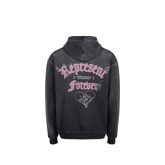 Represent Hoodie amples&eacute;rigraphi&eacute; &agrave; capuche