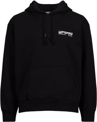 Carhartt Work in Progress Sweat &agrave; capuche droits&eacute;rigraphi&eacute; en coton m&eacute;lang&eacute;
