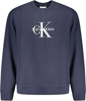 Calvin Klein Homme, Sweatshirts et sweats &agrave; capuche, Bleu, Taille: XL Cotton SweaT-shirt