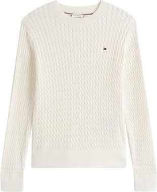 Tommy Hilfiger Pull torsad&eacute; en coton