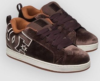 DC Court Graffik Skateschuhe coffee