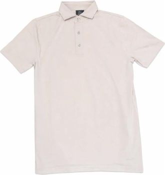 Genti Homme, Tops, Beige, Taille: 3XL Polo 3 Boutons Ice Cotton