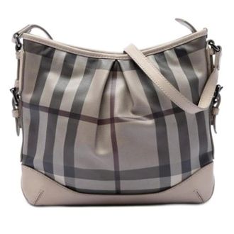 Burberry Pre-owned Sac bandouli&egrave;re Hartham - Femme - Pre-owned - Gris - Taille: ONE Size