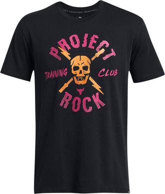 Under Armour Project Rock T-Shirt f&uuml;r Herren (Schwarz)