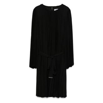 DKNY Plissee-Kleid in A-Linie - - Dresses - Damen - Schwarzk - L