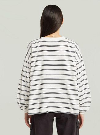 G-Star T-Shirt A-Line Stripe Oversized T-Shirt