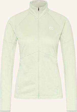 Ortovox Midlayer-Jacke Fleece Light Grid gruen